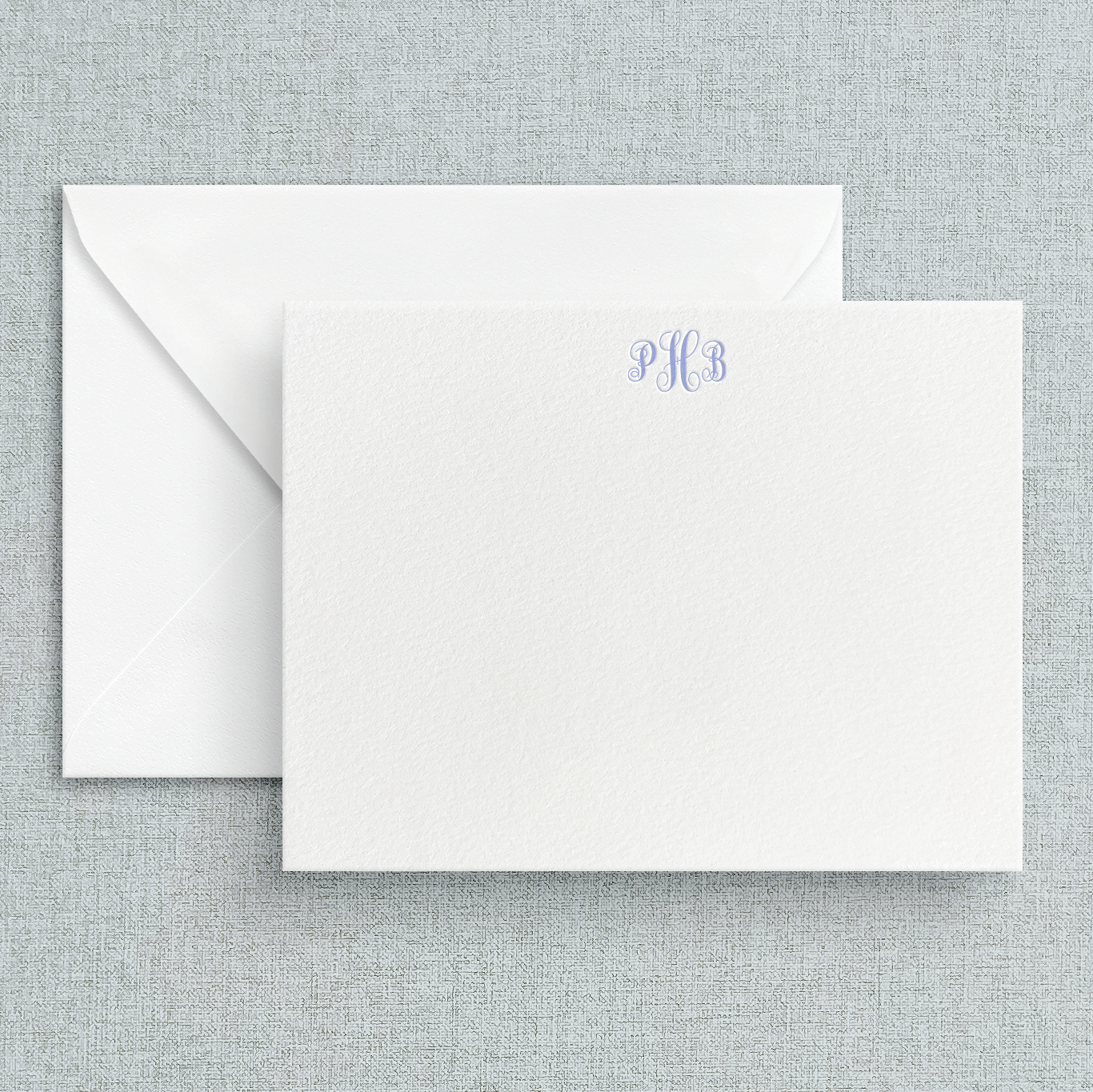 Custom Letterpress Stationary- The Peggy Collection